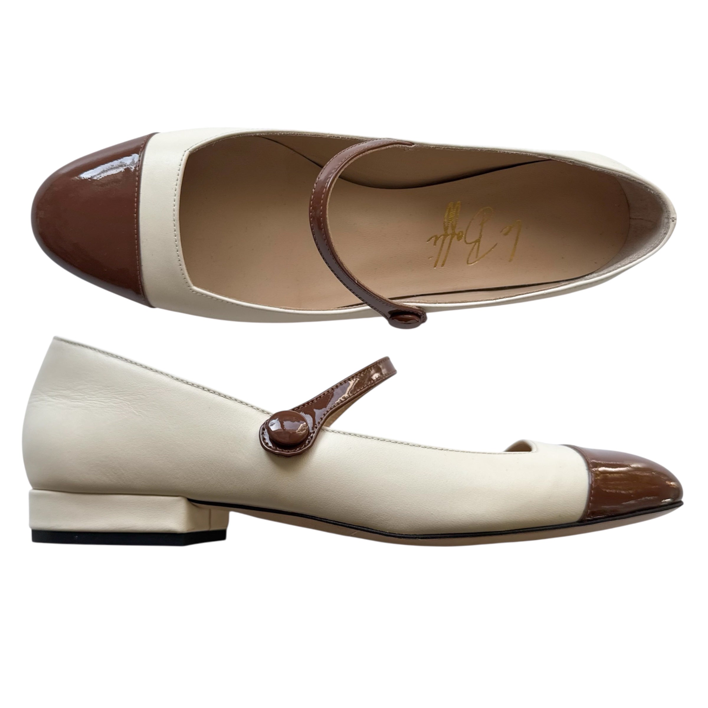 Emma bianca e caramello – Le Boffi Shop